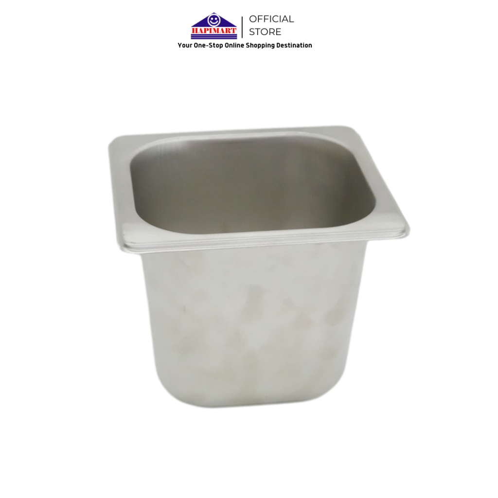 Jual Wadah Kotak Stainless Steel Basin Gastronom Food Pan Insert ...