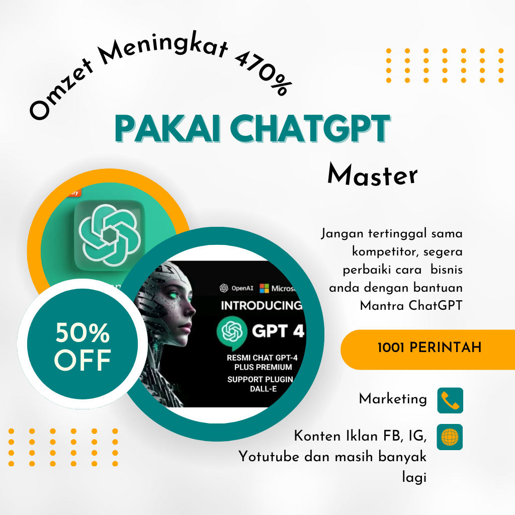 Jual chatgpt script promt Chat GPT kata kunci | Shopee Indonesia
