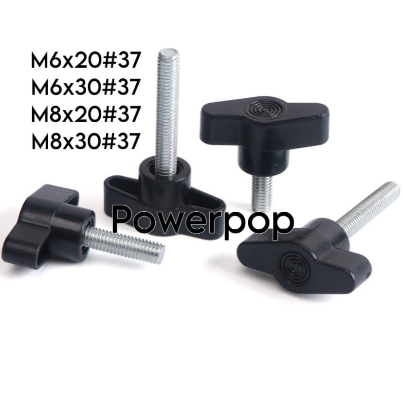 Jual Baut Knop Star M6 M8 / Knob Pegangan Baut Best Quality Baut Kuping ...