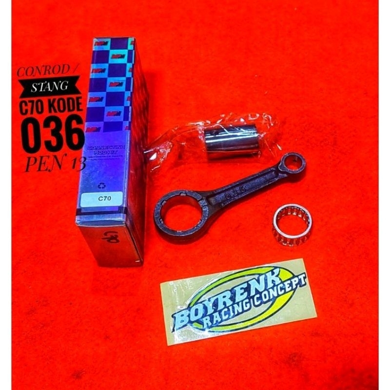 Jual STANG SEHER CONROD KIT CONROD KIT SET HONDA C70 ULUNG KODE 036 PEN ...
