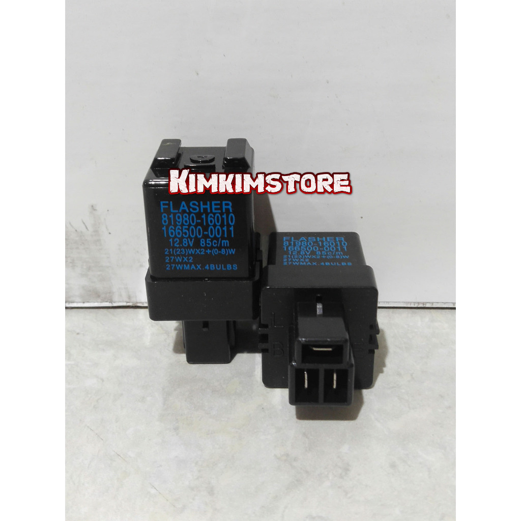 Jual Flasher Sein Flaser Sen Kijang Super Grand 5K KF40 12V Kaki 3 Pin | Shopee Indonesia