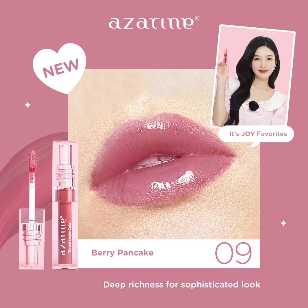 Jual Azarine Tinted Lippie Cake Lip Tint 2,9ml | Shopee Indonesia