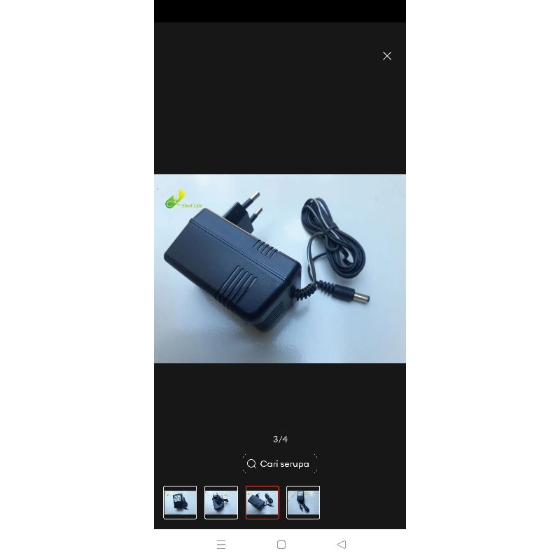 Jual Travo Charger PMB Motor Akki Anak DC 6V==800mA | Shopee Indonesia