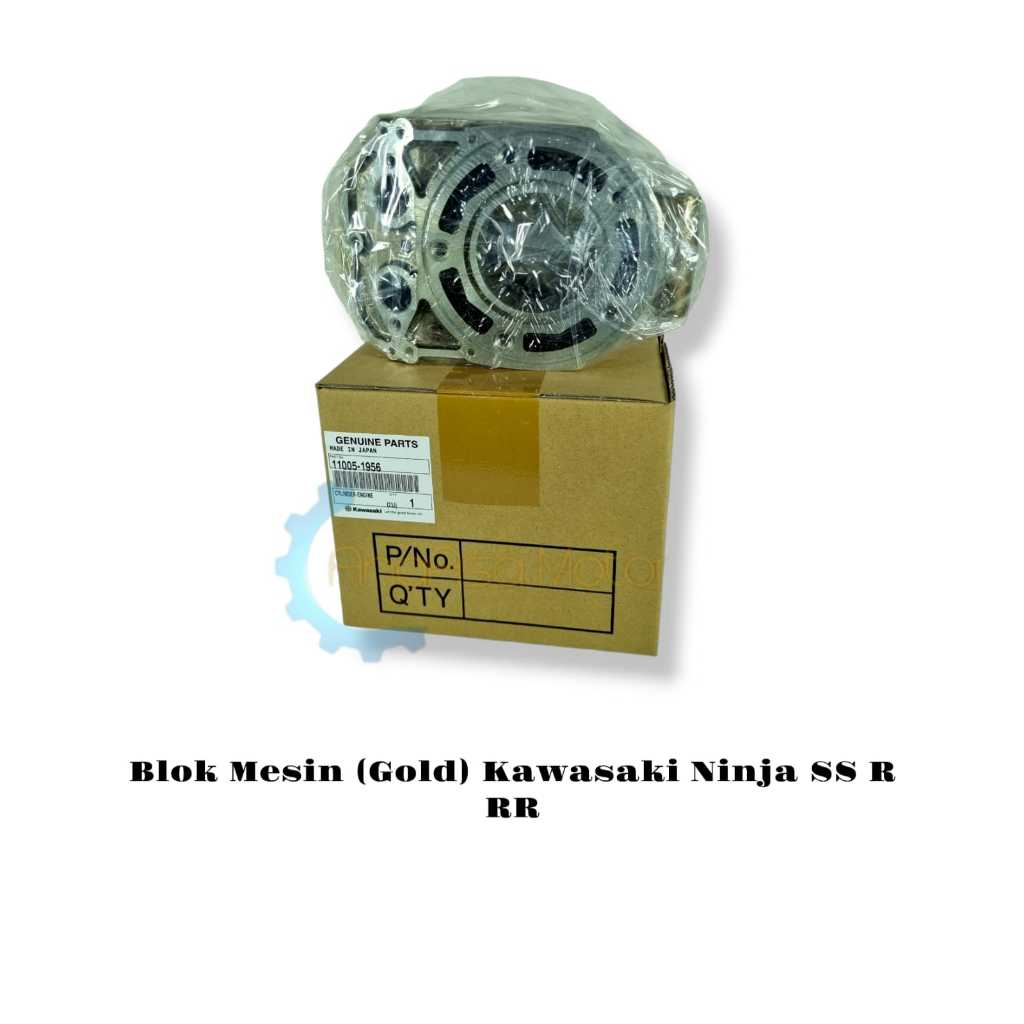 Jual Blok / Cylinder Engine Gold Kawasaki Ninja SS R RR 150 Original ...