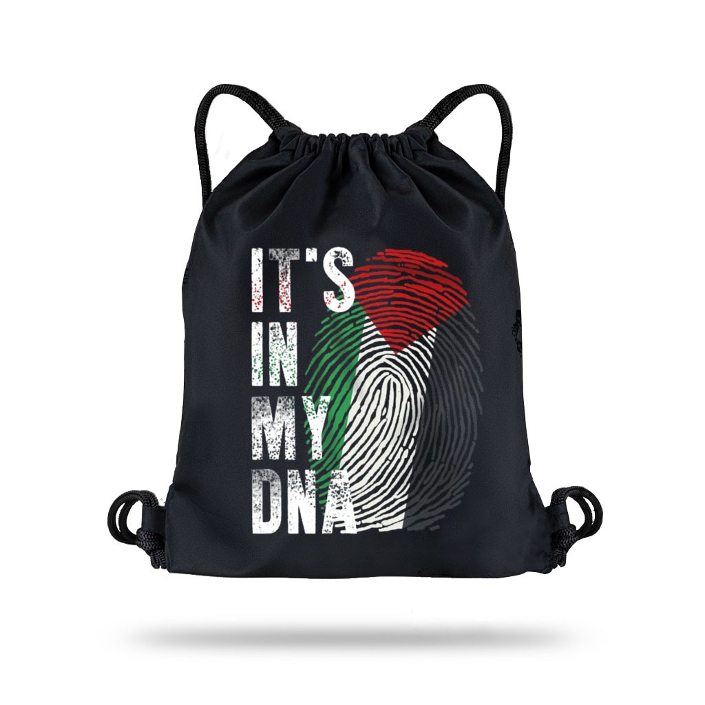 Jual MAngkrop Tas Serut Canvas Premium Sting Bag DNA Palestine | Shopee Indonesia