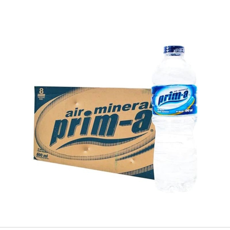 Jual Prima 600ml / Air Mineral Prim-a 600ml 1 Dus Isi 24 (KARTON ...