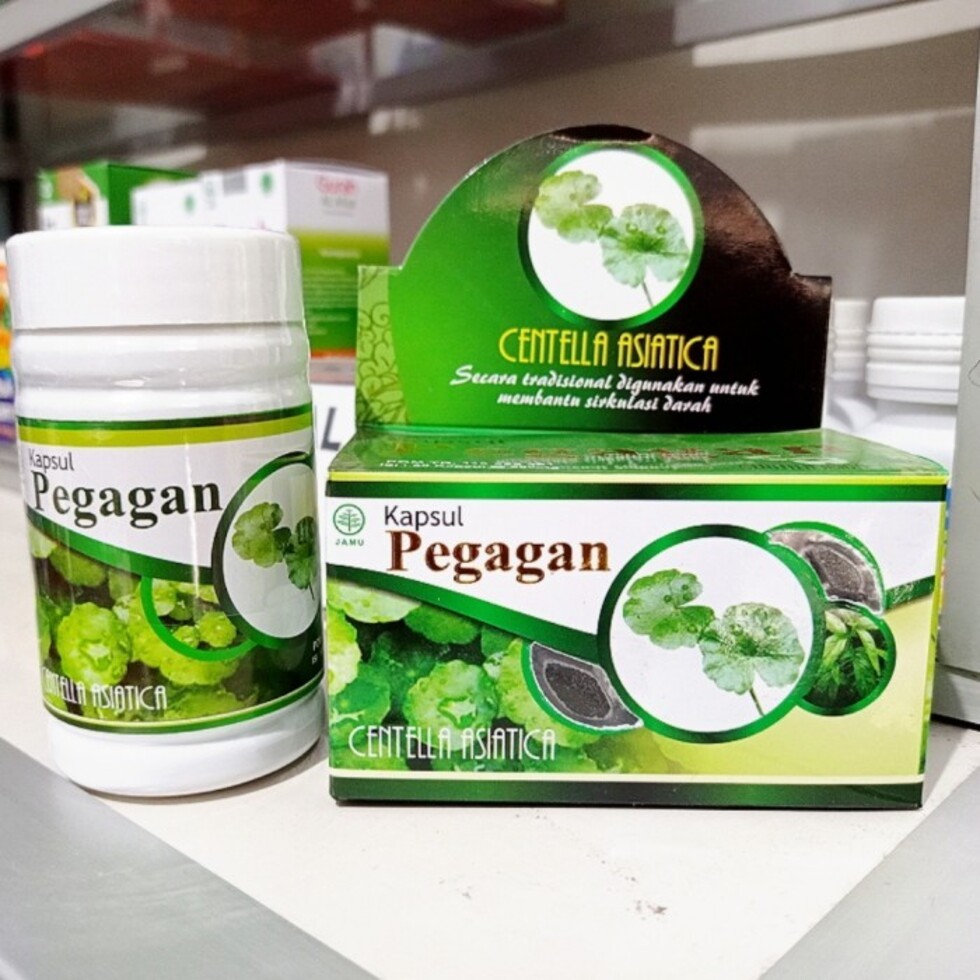 Jual kapsul pegagan ekstrak 50 kapsul Griya Annur Asli Original / Pegagan Ekstrak 50 kapsul ...