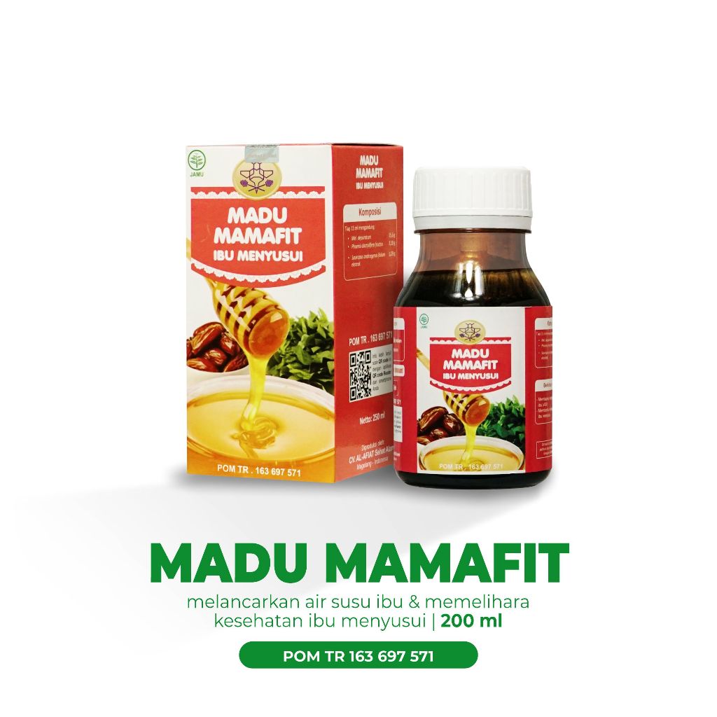 Jual Obat herbal lancar asi MAMAFIT 250ml Al Afiat ASI BOOSTER | Shopee ...