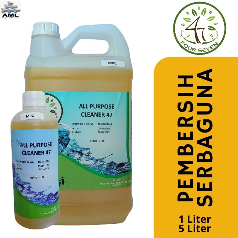 Jual All Purpose Cleaner 47 / Cairan pembersih kaca/lantai/stainless ...