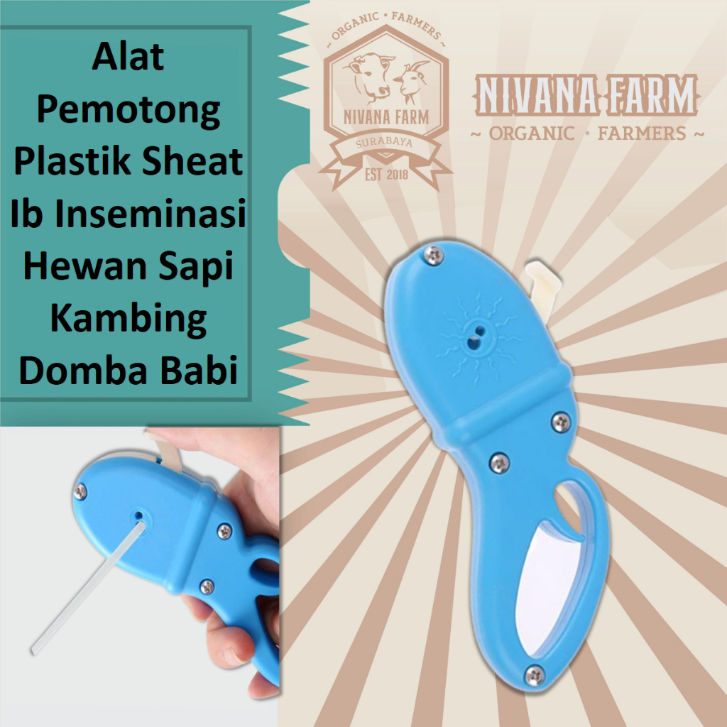 Jual Alat Pemotong Plastik Sheat Ib Inseminasi Hewan Sapi Kambing Domba ...