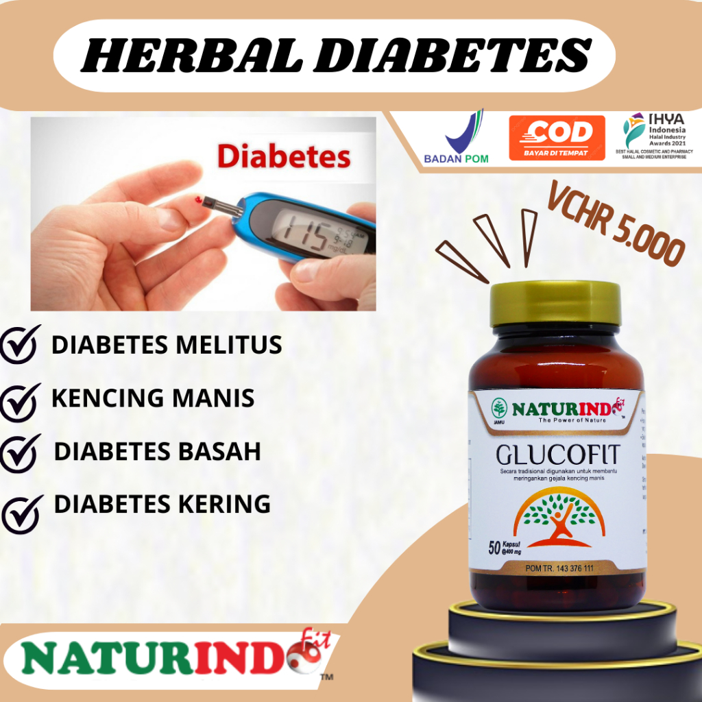 Jual Obat Diabetes Diabet Gula Darah Luka Kering Basah Paling Ampuh ...