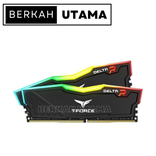 Jual TEAM MEMORY DELTA TFORCE RGB 16GB (2x8GB) | 32GB (2x16GB) PC 3200 ...