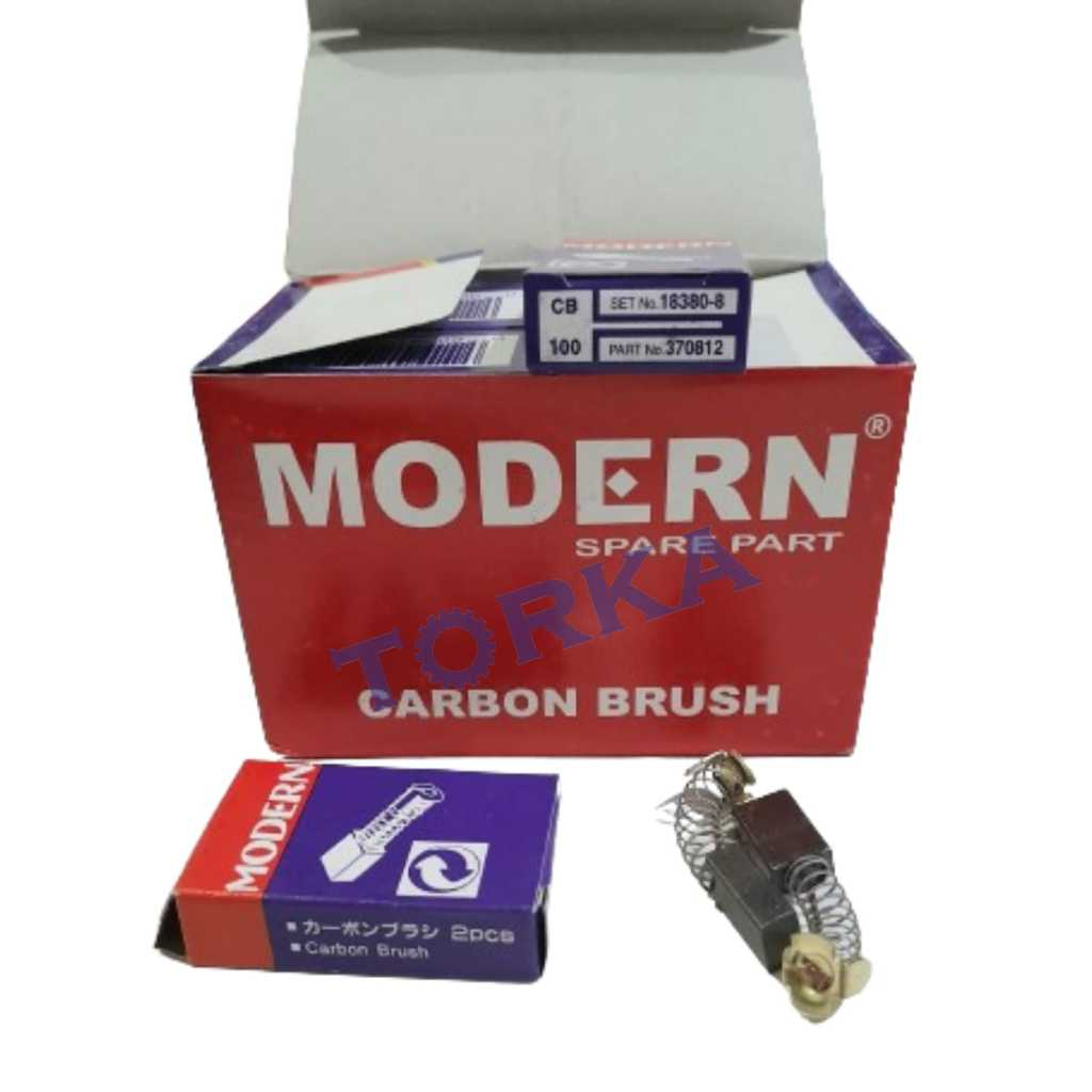 Jual Kul Circular Saw Carbon Brush CB 100 MODERN Spul Sepul per dus isi ...