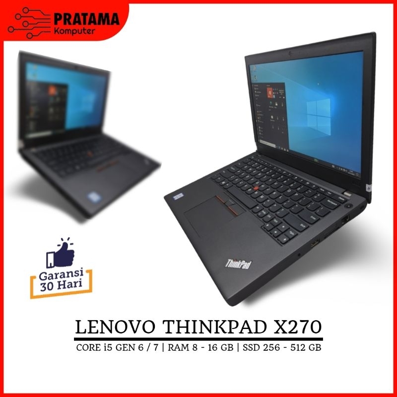 Jual Laptop Lenovo Thinkpad X270 Core i5 Gen 7 RAM 16 GB SSD 512 GB | Shopee Indonesia