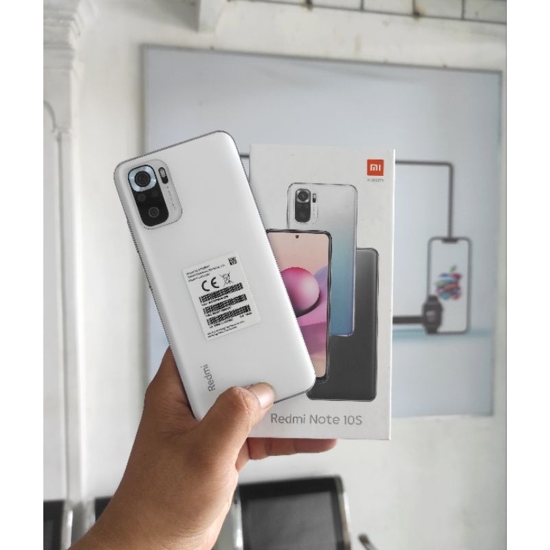 Jual Second Redmi Note 10S 6+2/128gb Mulus Fullset | Shopee Indonesia