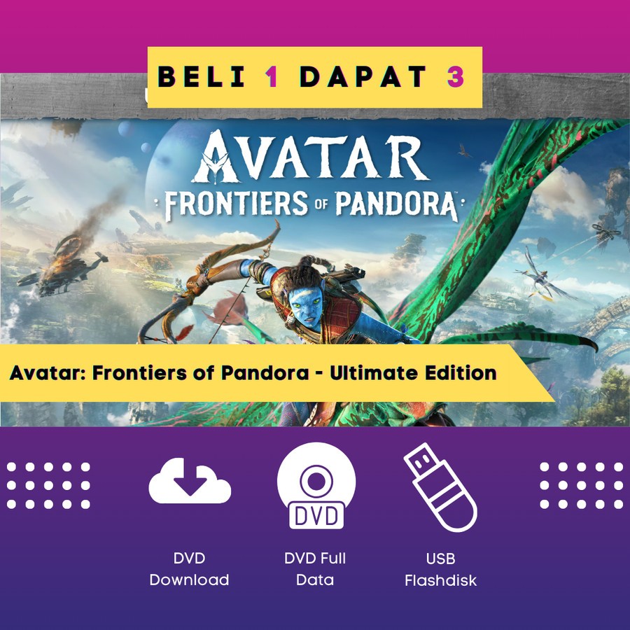 Jual Avatar: Frontiers of Pandora - Ultimate Edition | Game PC Original | Shopee Indonesia