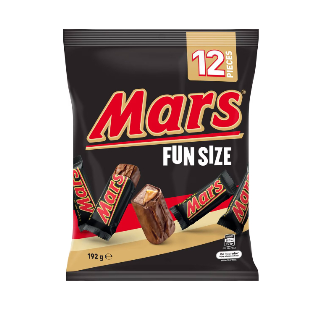 Jual Mars Milk Chocolate Party Share Bag 12 Pieces 192g Australia ...