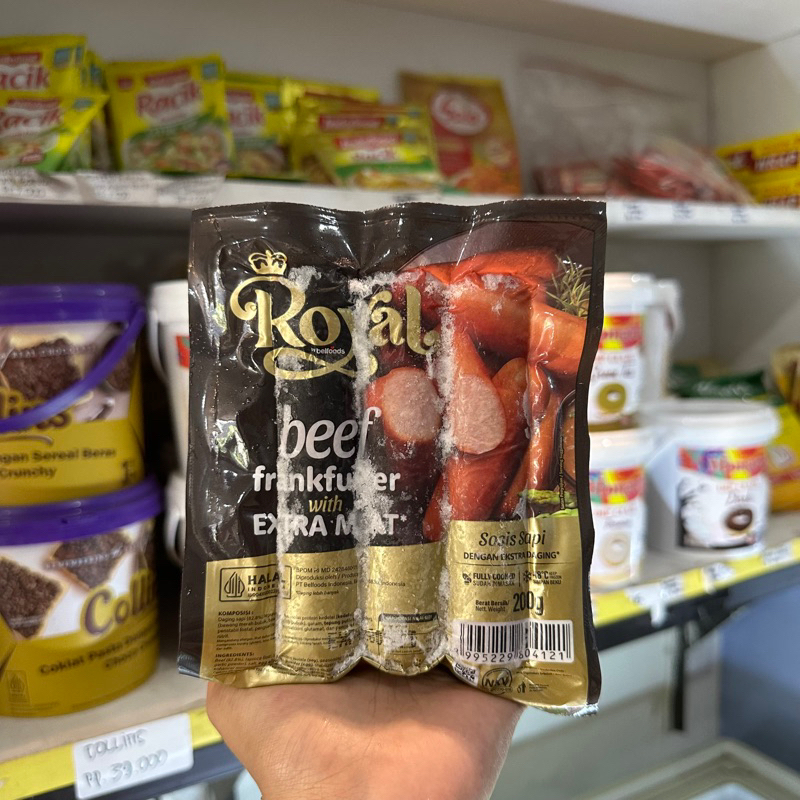 Jual Belfoods Royal frankfurter sosis ayam 200g | Shopee Indonesia