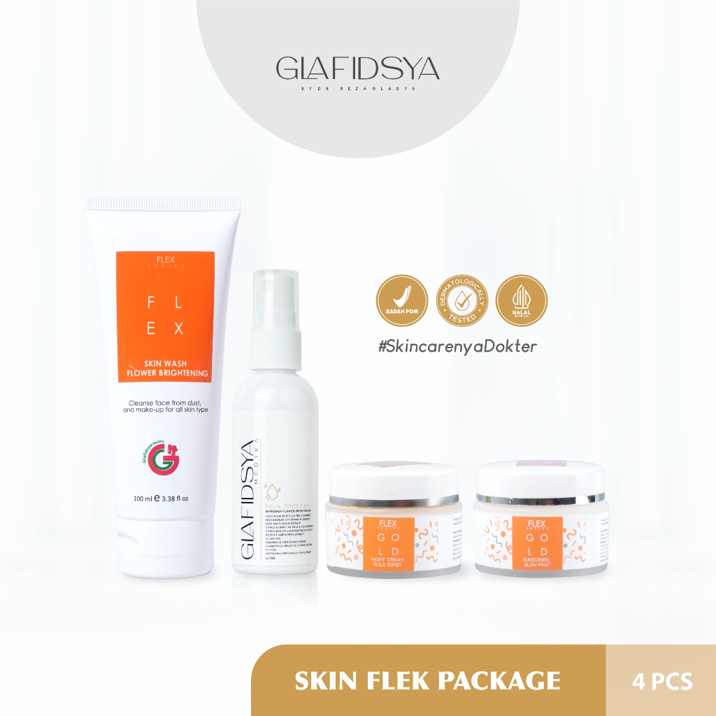 Jual GLAFIDSYA - Paket Basic Flex | Skincare | Shopee Indonesia