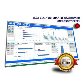 Jual Jasa olah data microsoft Excel Dan membuat interaktif dashbor | Shopee Indonesia
