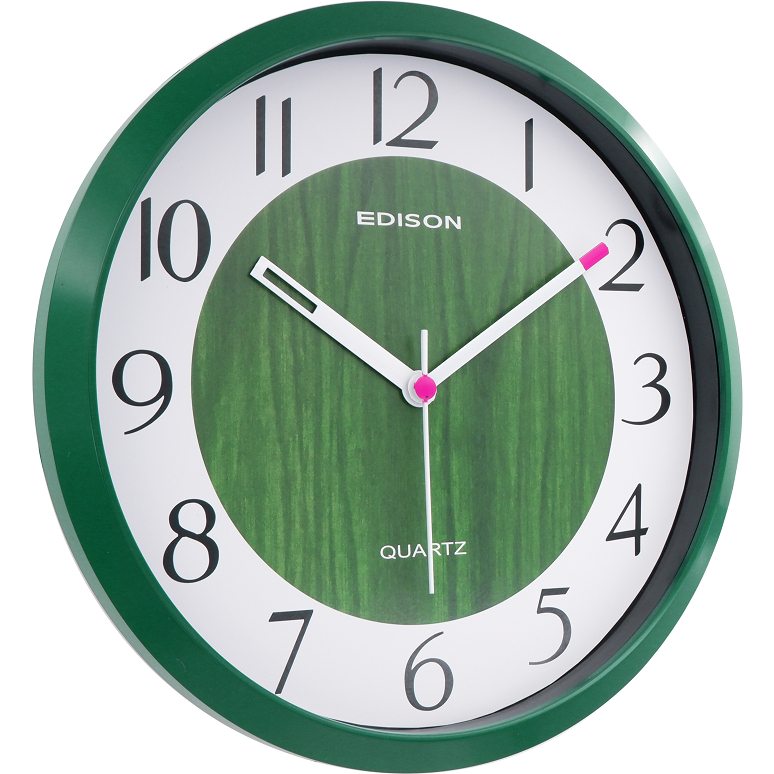 Jual Jam Dinding Edison EDW 297 WOOD B52 Diameter 290mm 29cm | Shopee ...