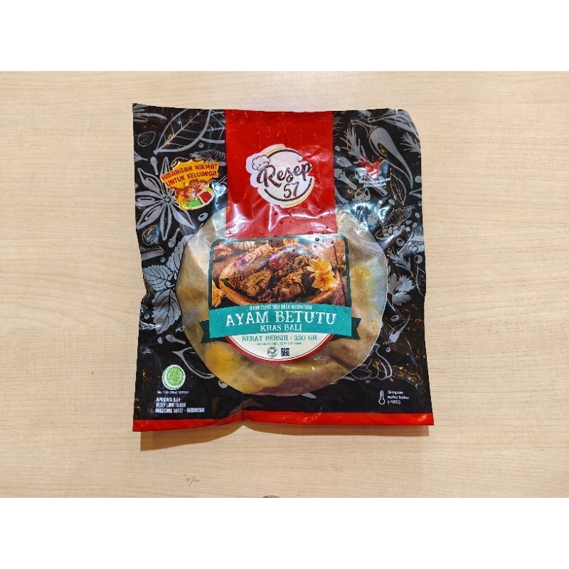 Jual RESEP 57 Ayam Betutu Khas Bali 350g / Ayam cepat saji rasa ...
