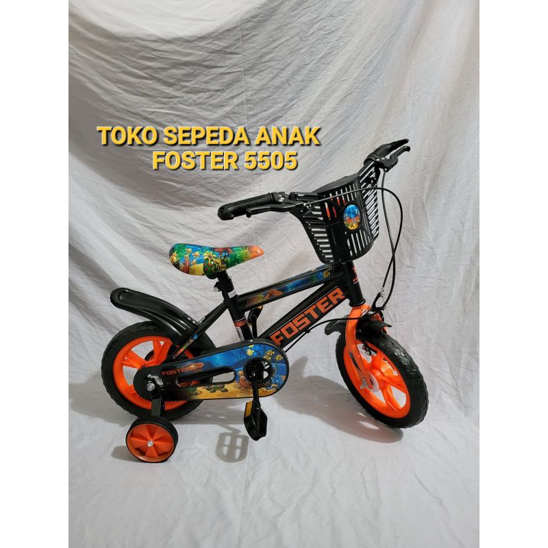 Jual SEPEDA ANAK COWO / SEPEDA BMX ANAK 12 Inch Foster 5505 / SEPEDA ...