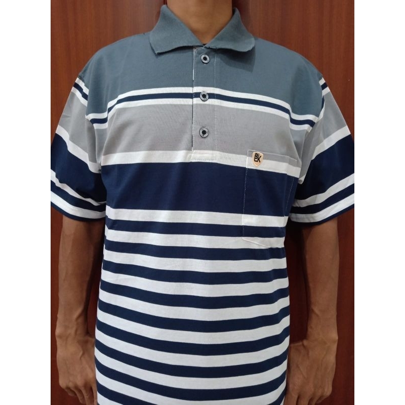 Jual Kaos premium/kaos kerah salur/Kaos polo shirt/Kaos wangky/tokoozilfashion | Shopee Indonesia