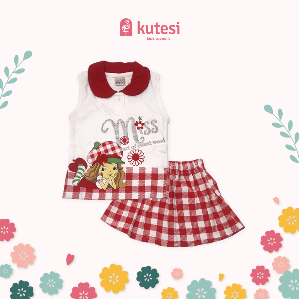 Jual Kutesi Baby - KTI0032 Set - Setelan Rok Anak | Shopee Indonesia