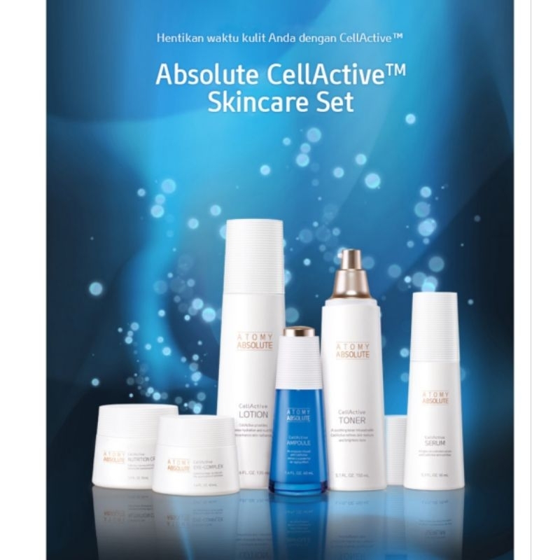 Jual atomy absolute cellactive skincare set | Shopee Indonesia