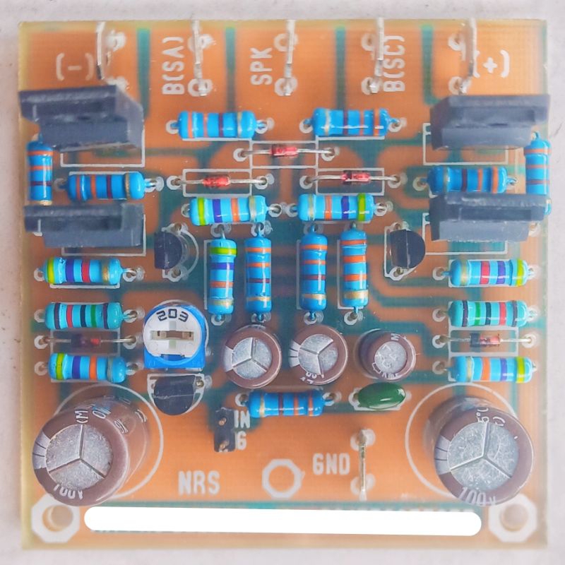 Jual Kit Driver NRS / SPL Pengganti Power Amplifier OCL SAFARI 140W ...