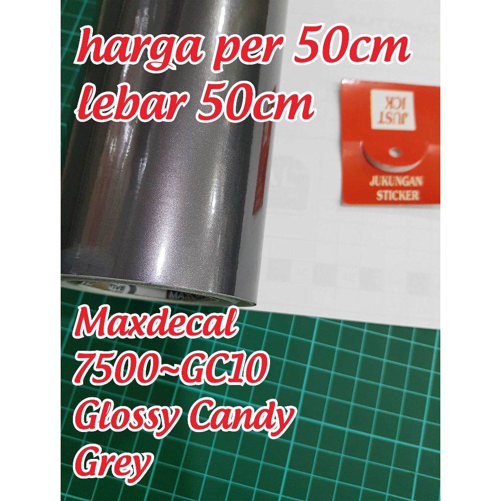 Jual Stiker Metalik Max decal - Sticker Vinyl Maxdecal Glossy Candy ...