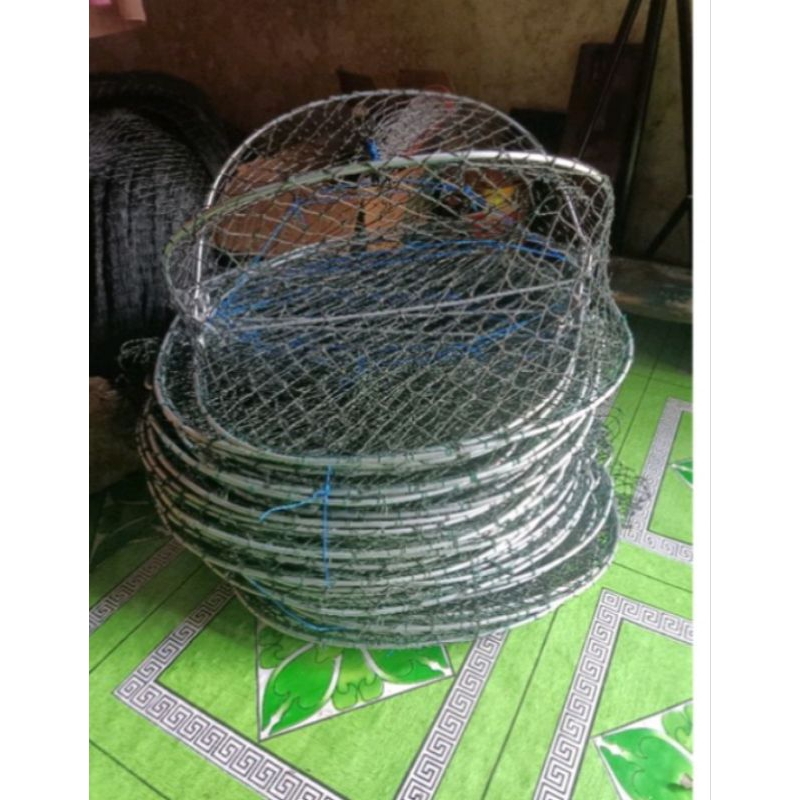 Jual BUBU/RAKKANG (PERANGKAP KEPITING) UKURAN JUMBO 1 ikat isi 10 biji ...