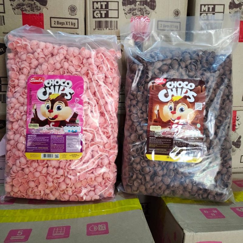 Jual SIMBA CHOCO CHIPS COKLAT 950 GRAM, KOKO CRUNCH | Shopee Indonesia