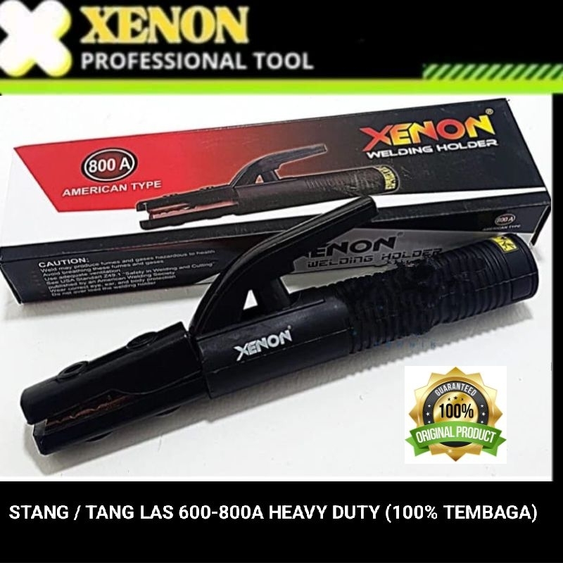 Jual Xenon stang / tang las 600-800A heavy duty ( 100% tembaga ) | Shopee Indonesia