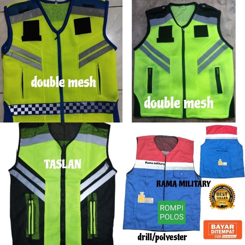 Jual Rompi touring rompi motor rompi club rompi security rompi ...