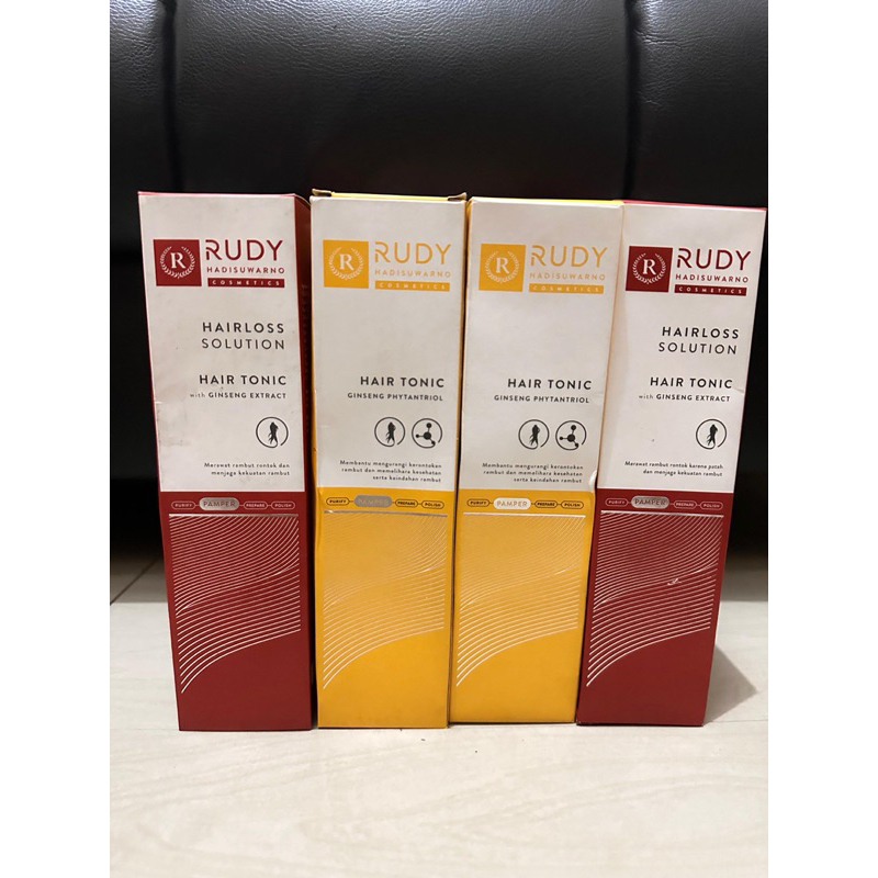 Jual Rudy Hadisuwarno Hairloss Solution Hair Tonic MERAH & KUNING 220ML ...