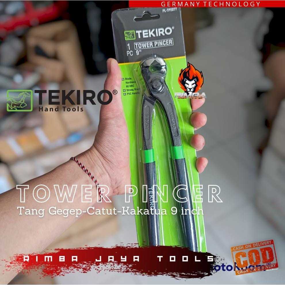 Jual TEKIRO Tang Gegep / Tang Kakatua / Tower Pincer 9 INCH Tang Kakak ...