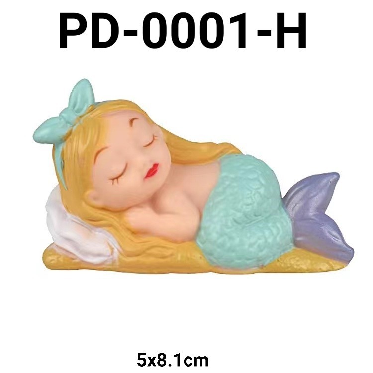 Jual GR-PD-0001 Cake topper hiasan kue putri ikan duyung mermaid kerang | Shopee Indonesia