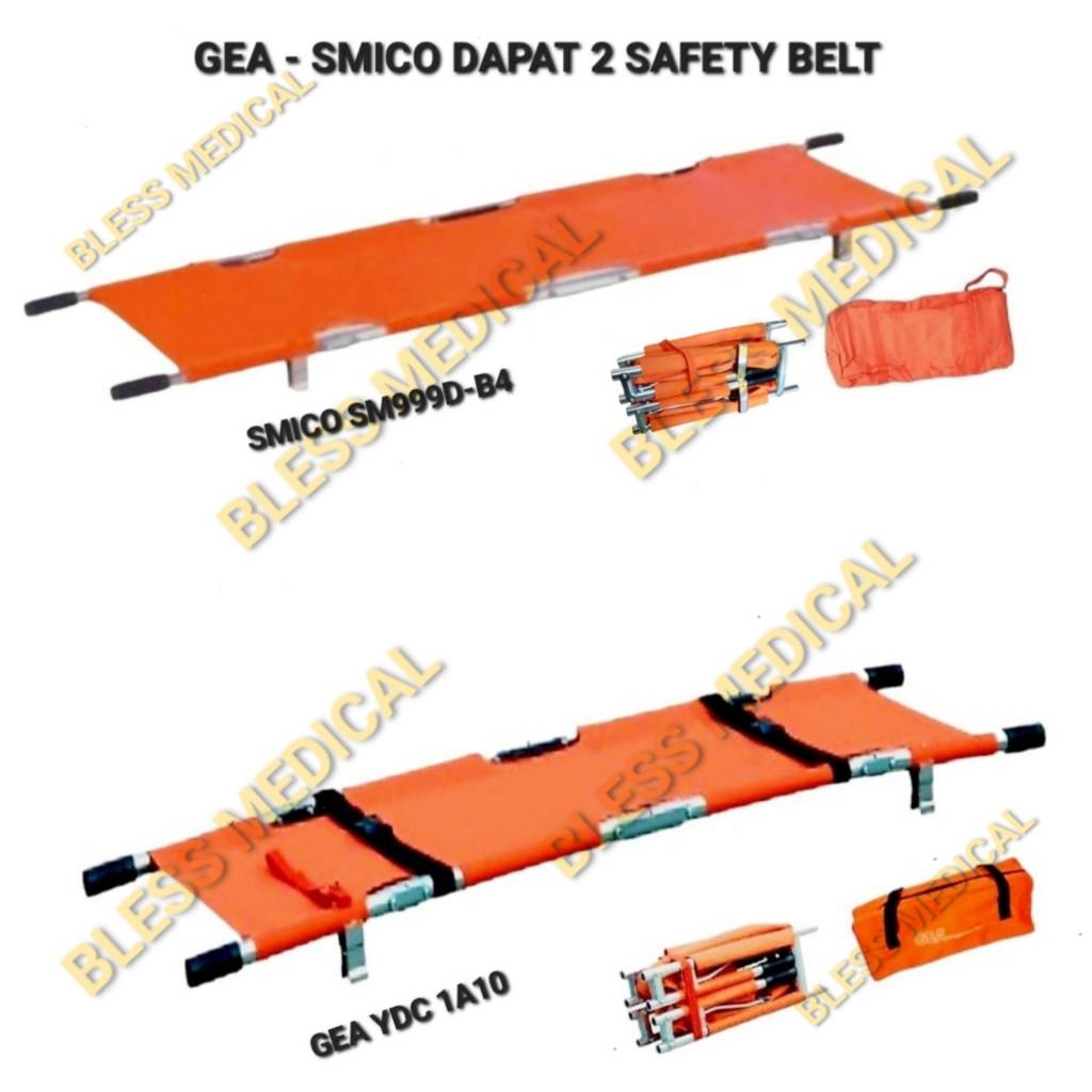 Jual Tandu Lipat 4/Foldable Stretcher GEA/SMICO | Shopee Indonesia