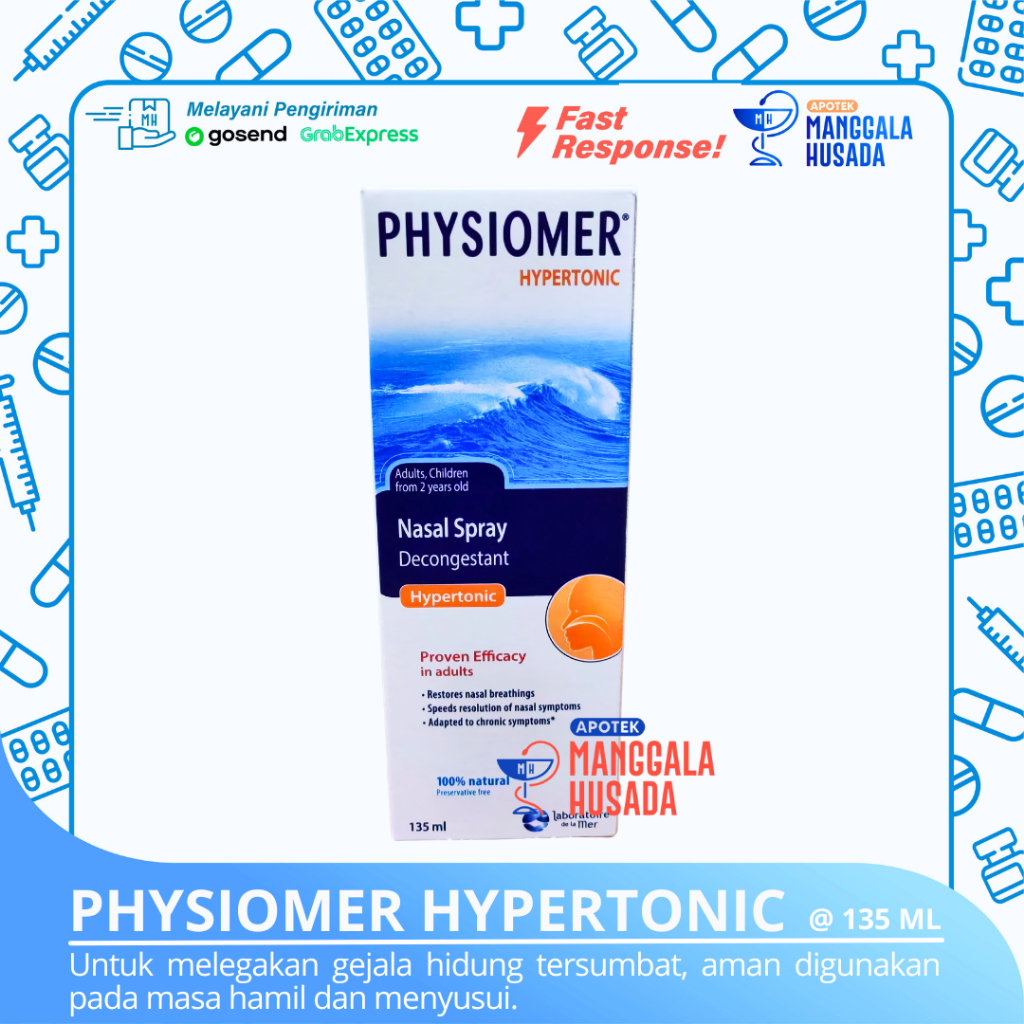 Jual PHYSIOMER HYPERTONIC @ 135 ML | Shopee Indonesia