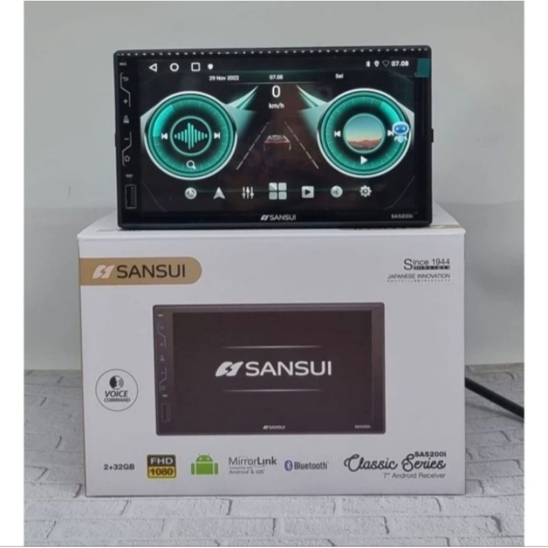 Jual Head unit Android Sansui 7 inch SA5200i CLASSIC SERIES Gen2 ...