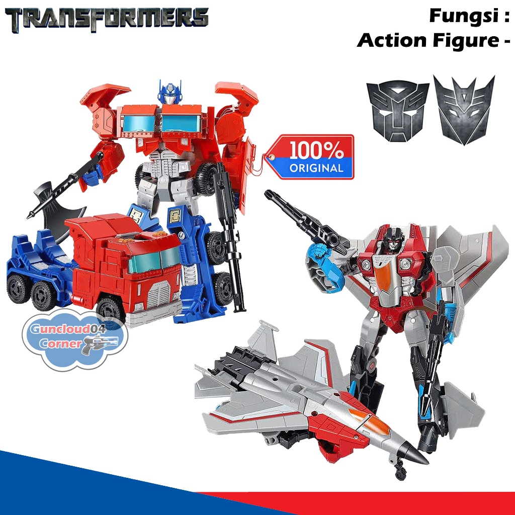 Jual TRANSFORMERS Autobots Decepticon Action Figure Mainan Robot Mobil ...