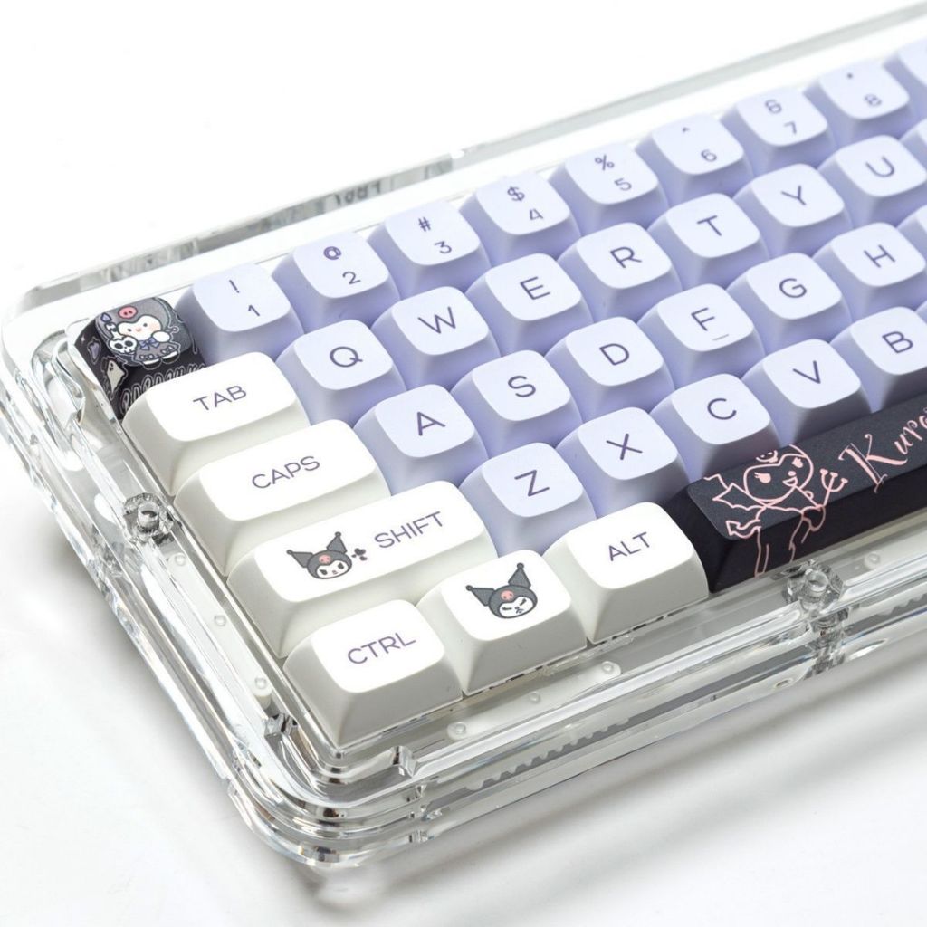 Jual Zifriend Kuromi 146 Key XDA Profile PBT Dye-sublimated Keycaps Set Mechanical Keyboard ...