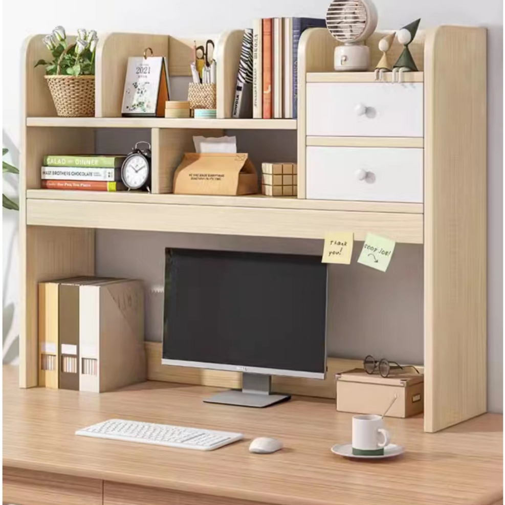 Jual Jutastore Rak Meja Stationery Desktop Storage Rak Buku Rak Buku ...