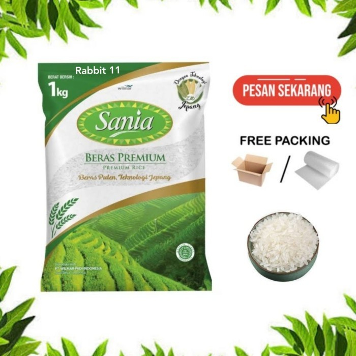Jual BERAS SANIA BERAS PREMIUM 1KG (BERAS PUNEL) | Shopee Indonesia