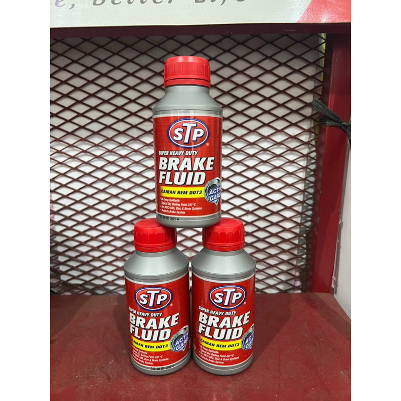 Jual STP Brake Fluid DOT 3 300ml | Shopee Indonesia