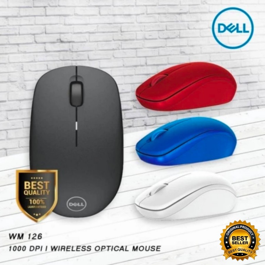 Jual Dell WM126 Wireless Mouse / Mouse Wireless / Dell WM126 / WM126 ...