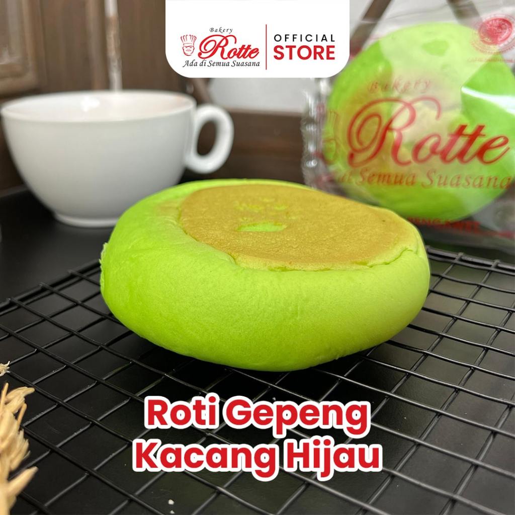 Jual Roti Gepeng Satuan Roti Kacang Hijau Asli Pekanbaru Rotte Bakery ...