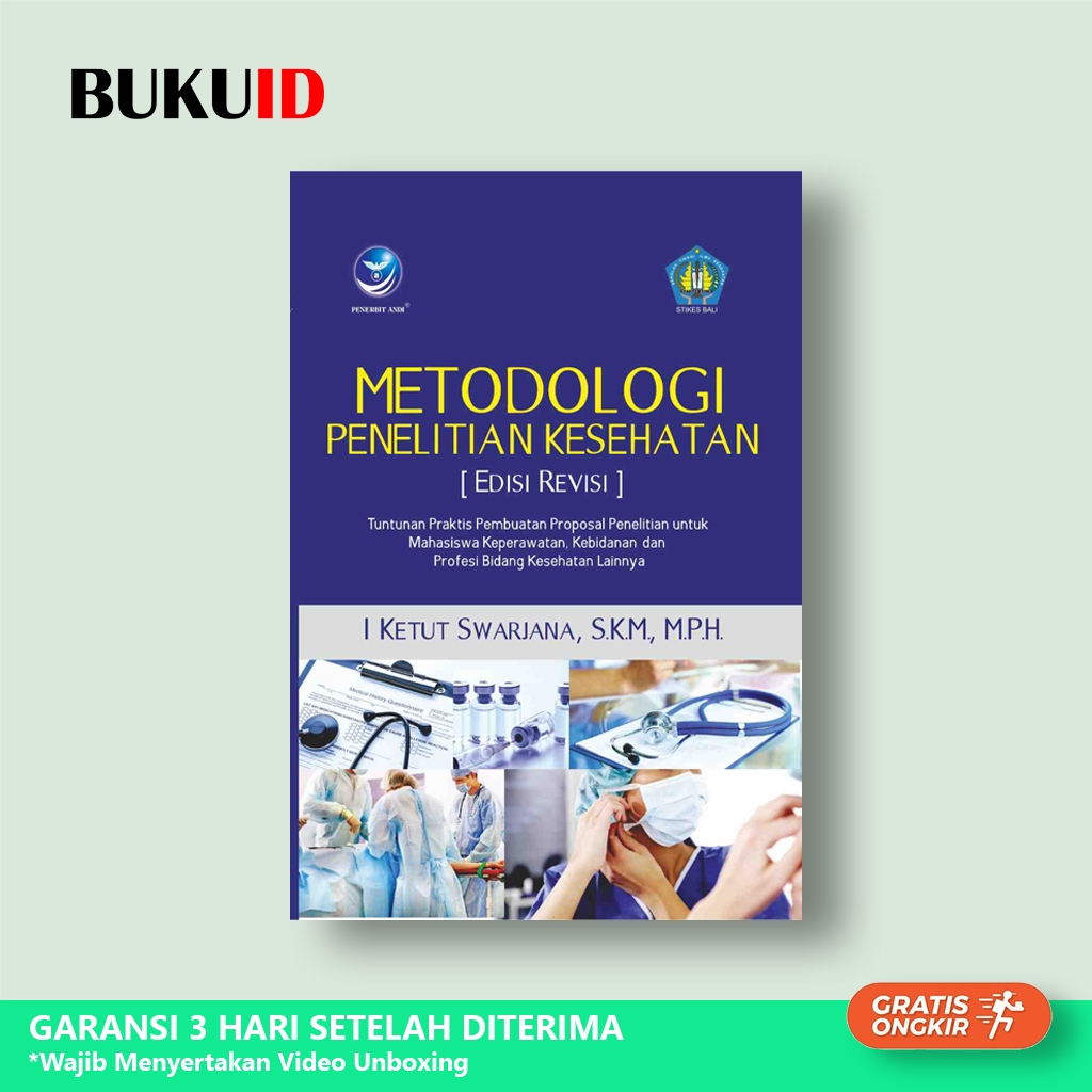 Jual Buku Metodologi Penelitian Kesehatan (Ed. Revisi) - Original | Shopee Indonesia